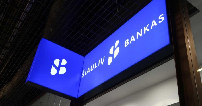 Šiaulių bankui skirta 880 tūkst. Eur bauda